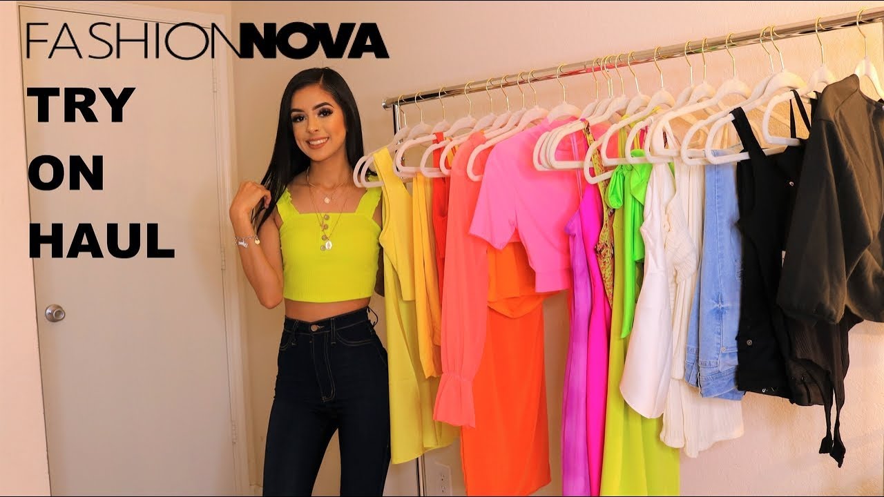 FASHION NOVA try on haul | Odalis Lopez - YouTube