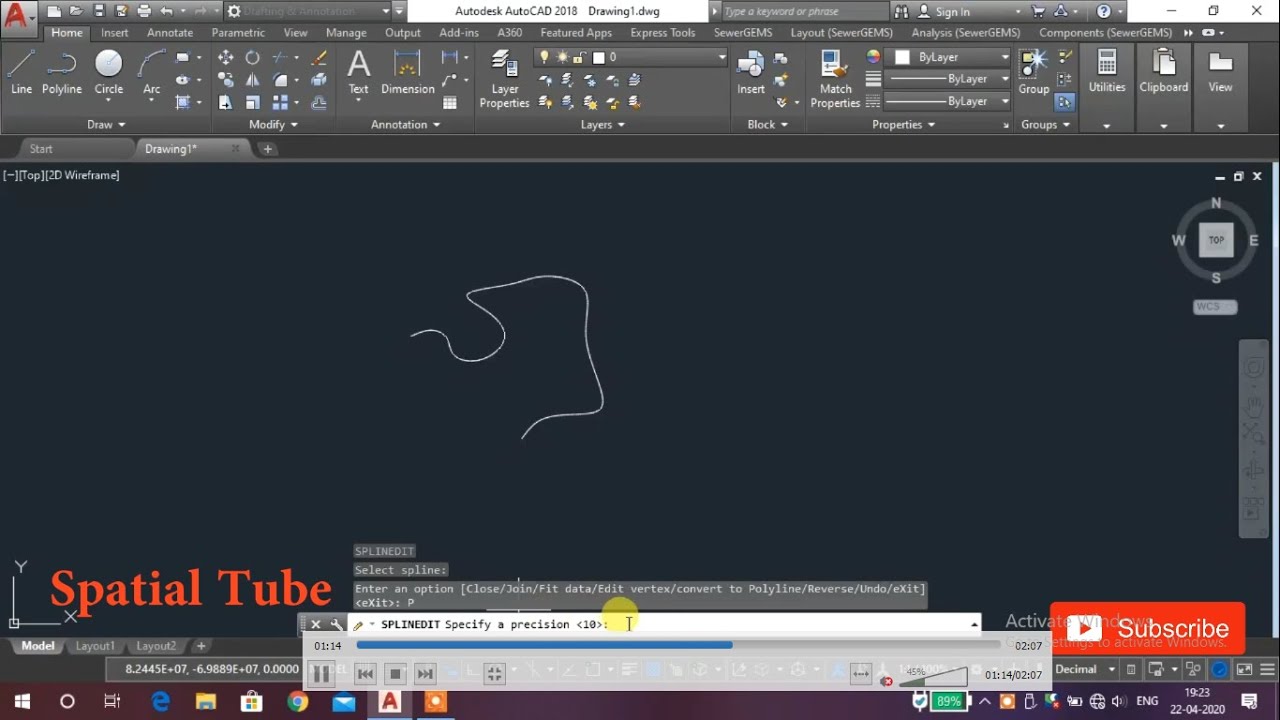 How To Convert SPLINE Into POLYLINE Spatial Tube YouTube how-to-convert-spline-into-polyline-spatial-tube-youtube