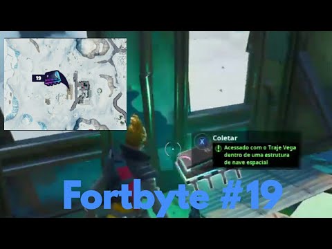 Fortnite localização do Fortbyte #19 - YouTube