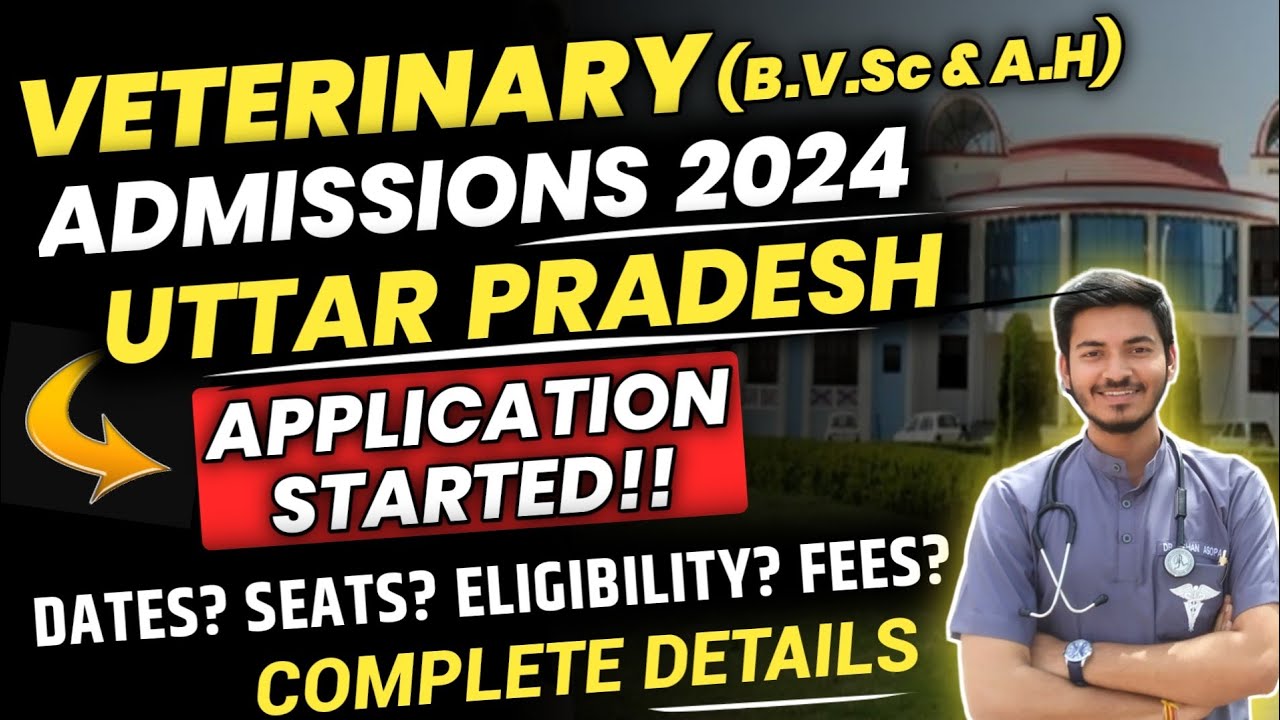 Veterinary Admission 2024 Started!!😍 | Veterinary Application Forms ...