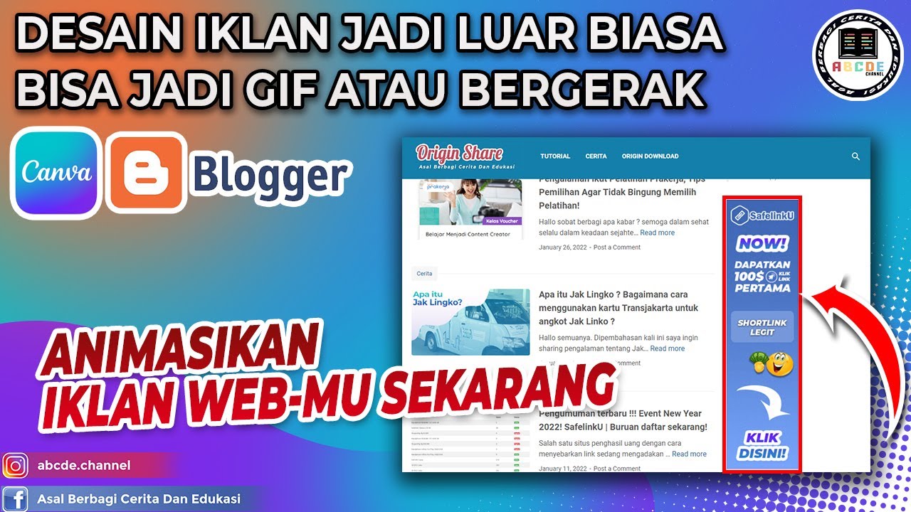 DESAIN IKLAN CUSTOM GIF UNTUK WEB ATAU BLOG DENGAN CANVA, SIMPLEEE ...
