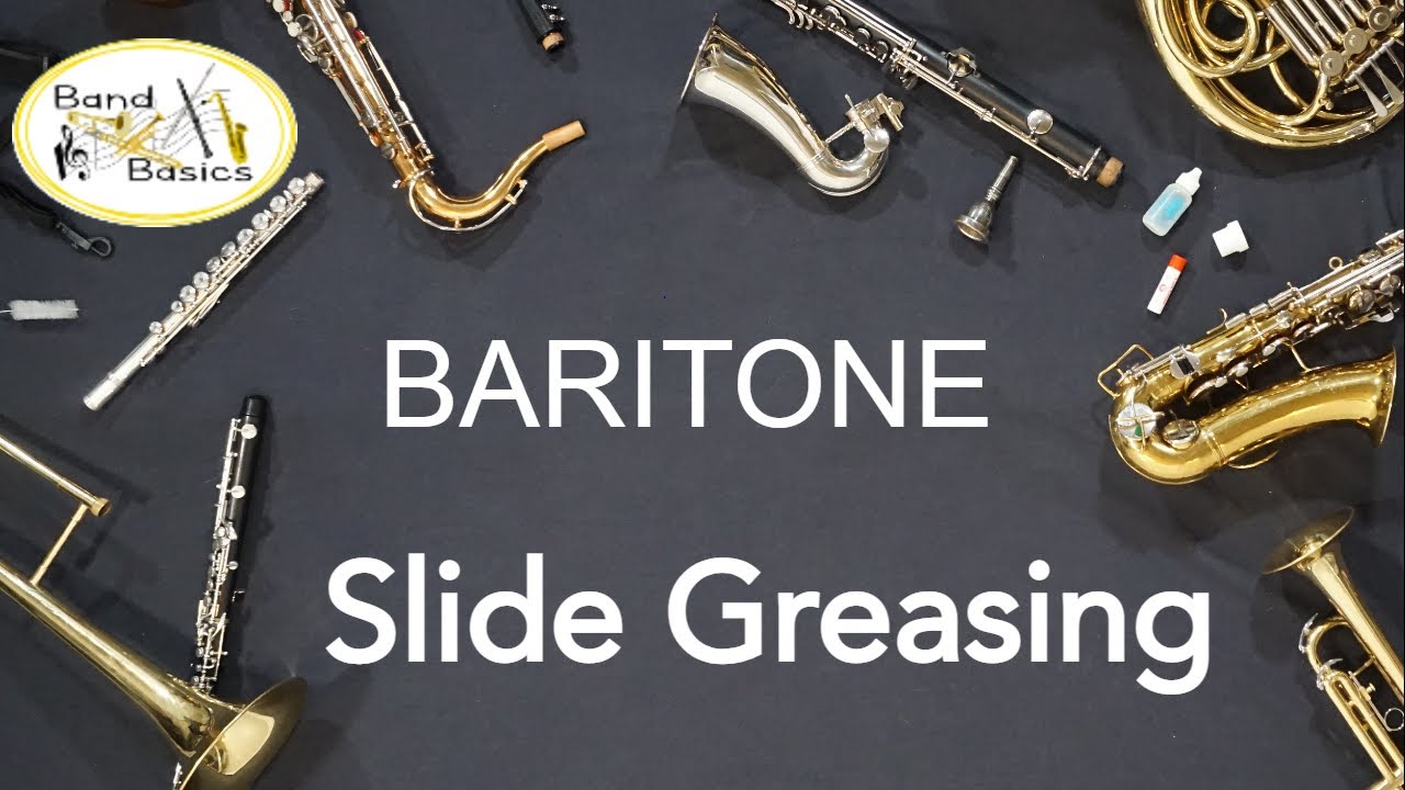 Baritone / Euphonium Slide Greasing - YouTube