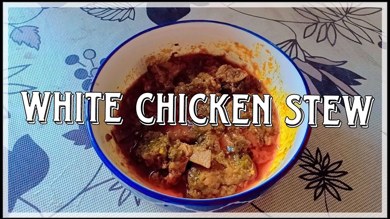 White chicken stew recipe | Sufia's kitchen story - YouTube