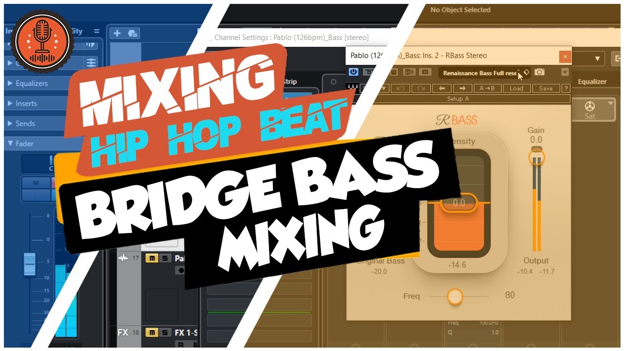 Mixing Hip Hop Beat - Mixing Bridge Bass (Bass and Bass Harmonics ...