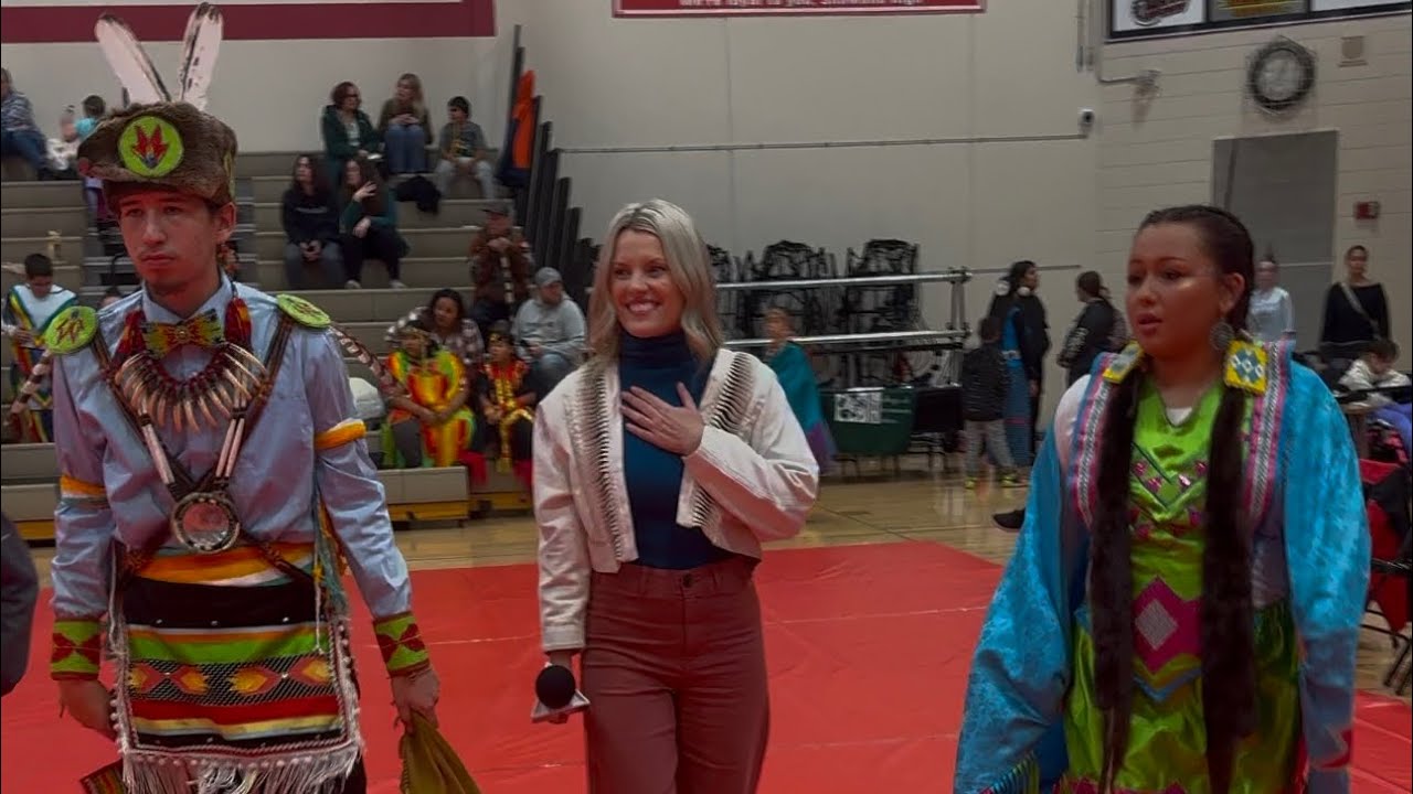 Title VI Shawano Community High School POW WOW - YouTube
