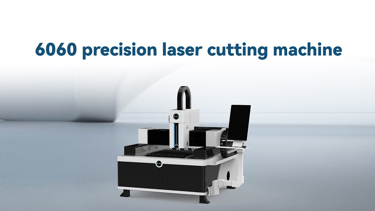 6060 precision laser cutting machine - YouTube