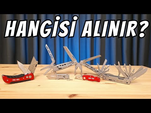 Uygun Fiyatlı 5 Farklı Viptec Marka Çakı ve Bıçak Tek Videoda | Hangisi Alınır?