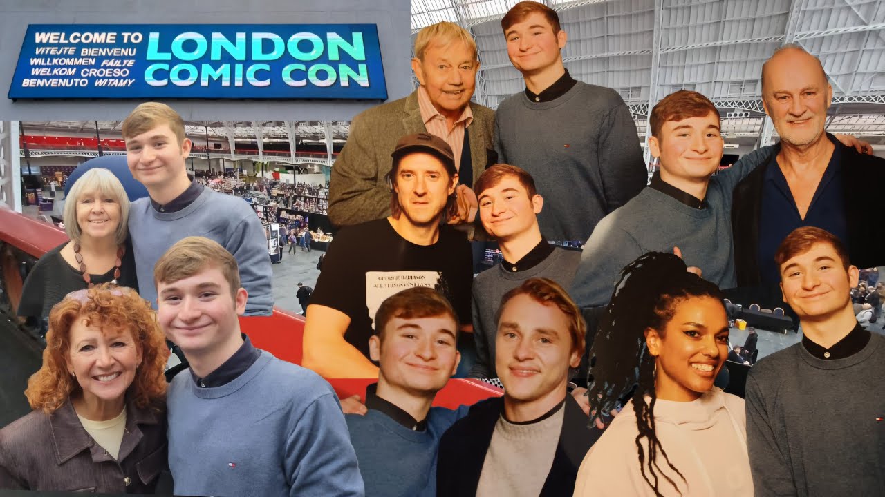 My Day at the London Comic Con Winter Sunday 16th November 2025 - YouTube