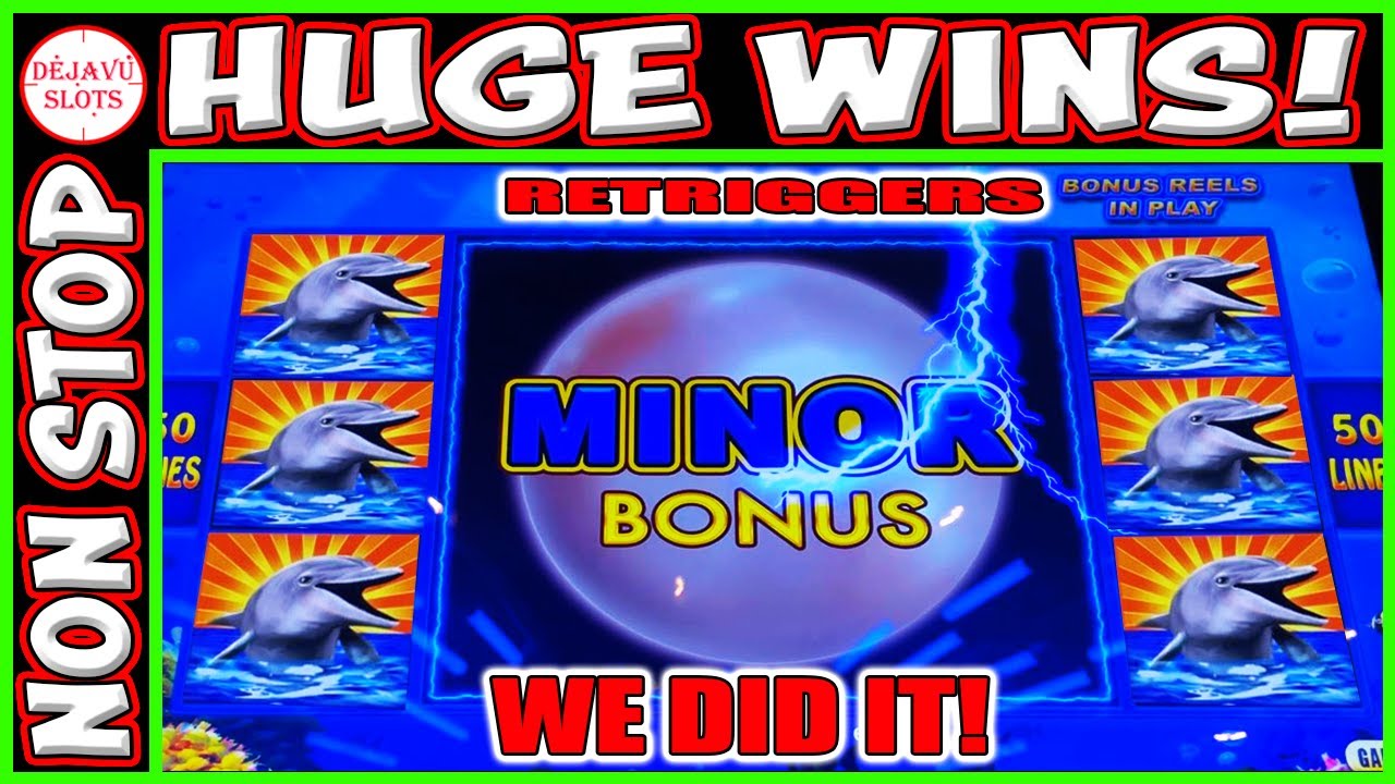 OMG Unbelievable NON STOP BONUS! HUGE WINS on Magic Pearl Slot Machine ...