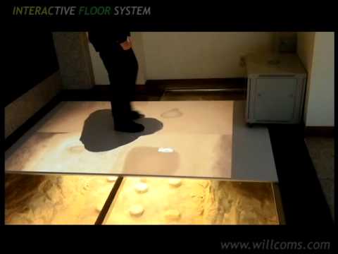 interactive floor system - YouTube