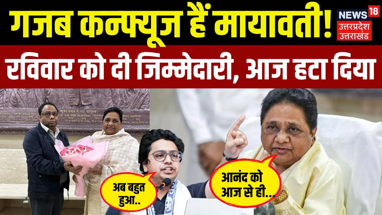 Mayawati action on Anand Kumar: Akash Anand के बाद पिता पर गिरी गाज ...