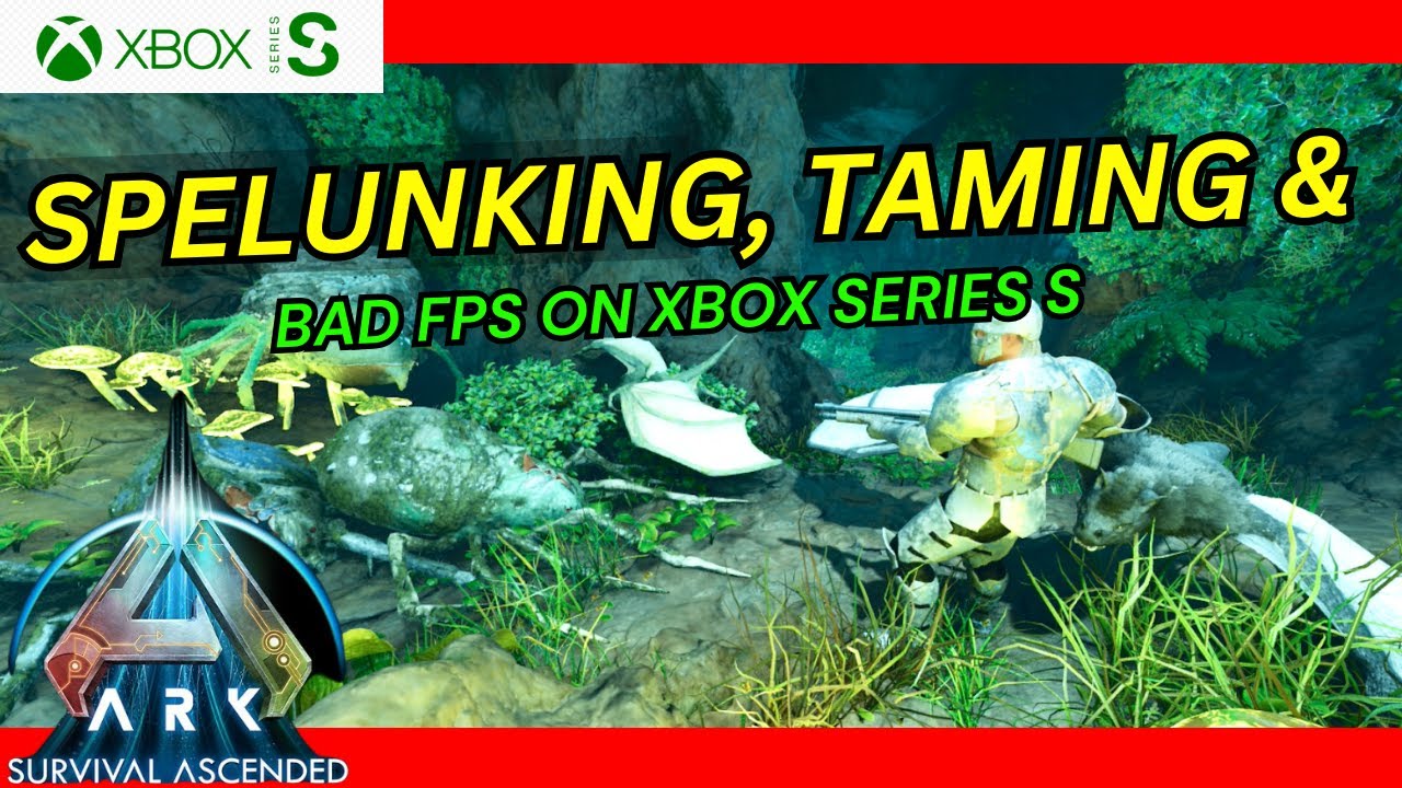 Ark Survival Ascended: Spelunking, Taming and Bad FPS - YouTube