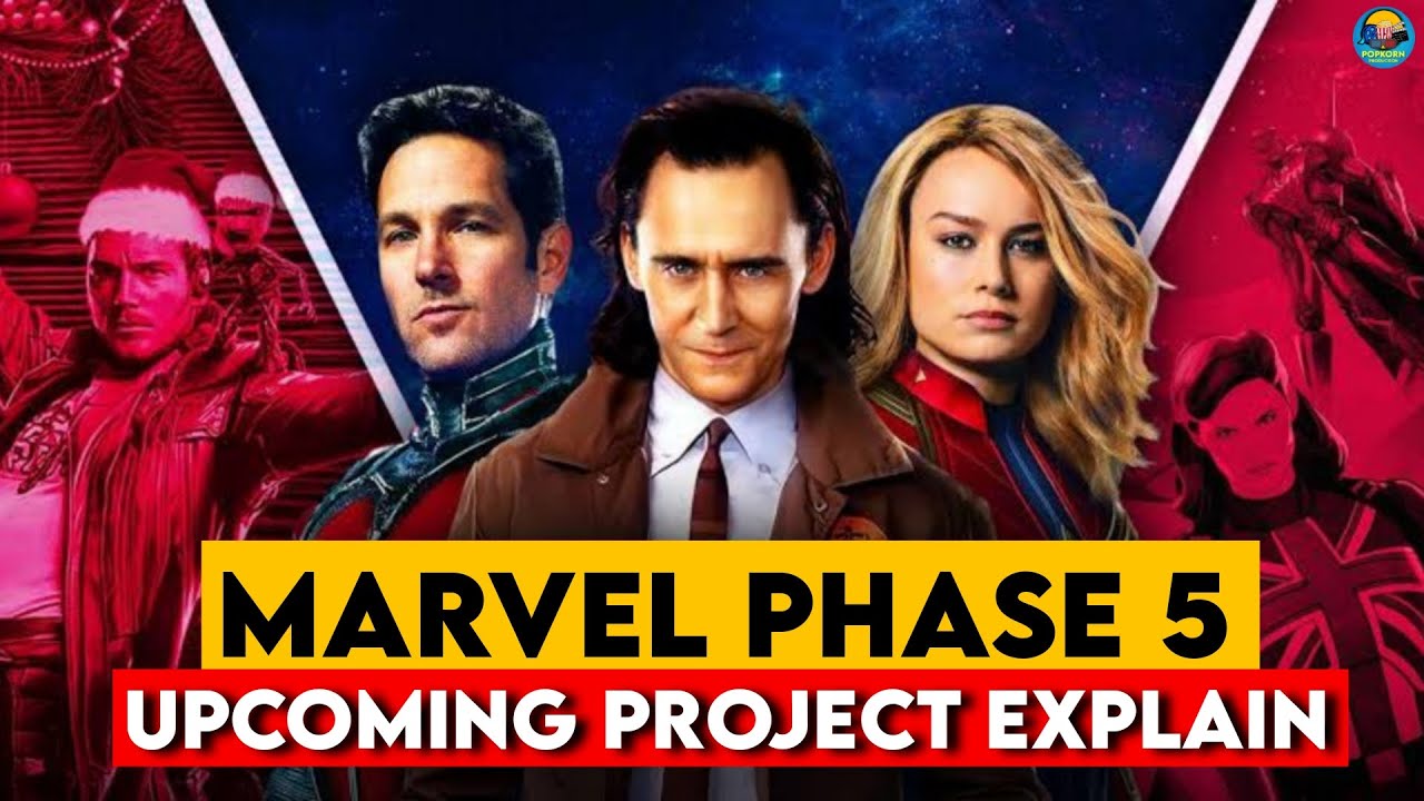 Marvel Phase 5 Upcoming Projects 2023-24 Explain | Popkorn Production ...