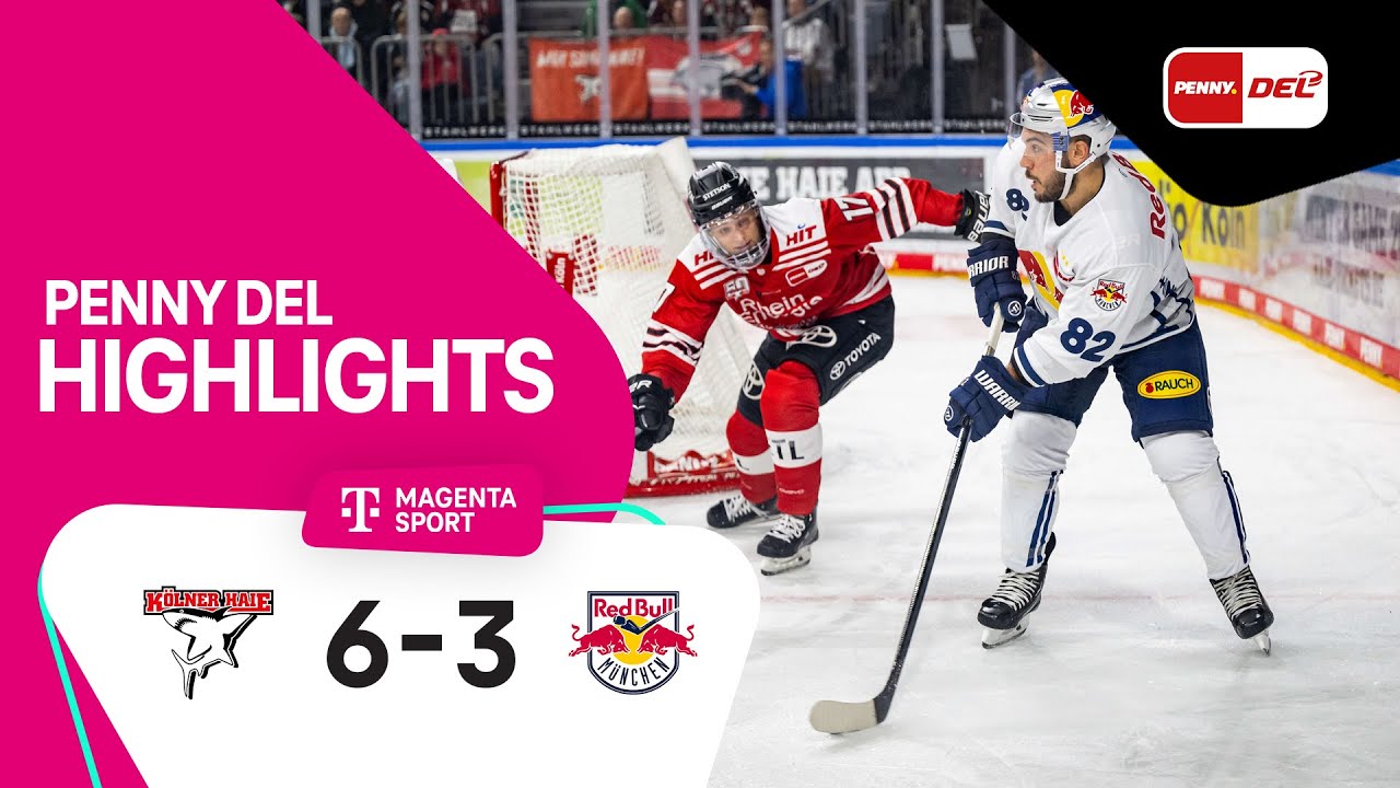 Kölner Haie - EHC Red Bull München | Highlights PENNY DEL - YouTube