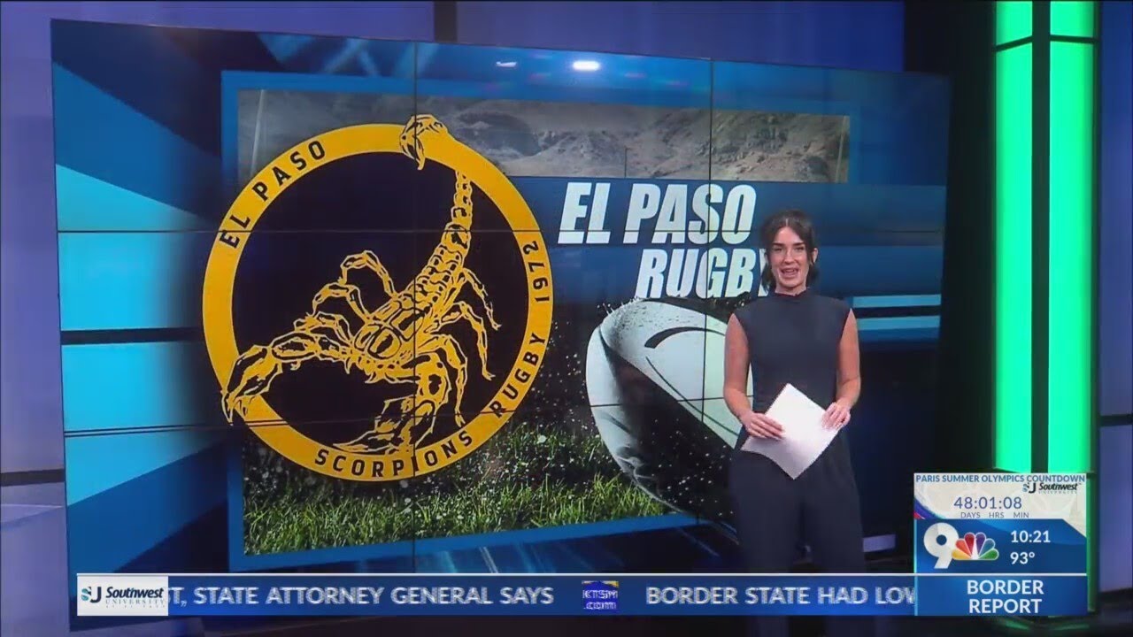El Paso Scorpions, Rugby League celebrates 52 years - YouTube
