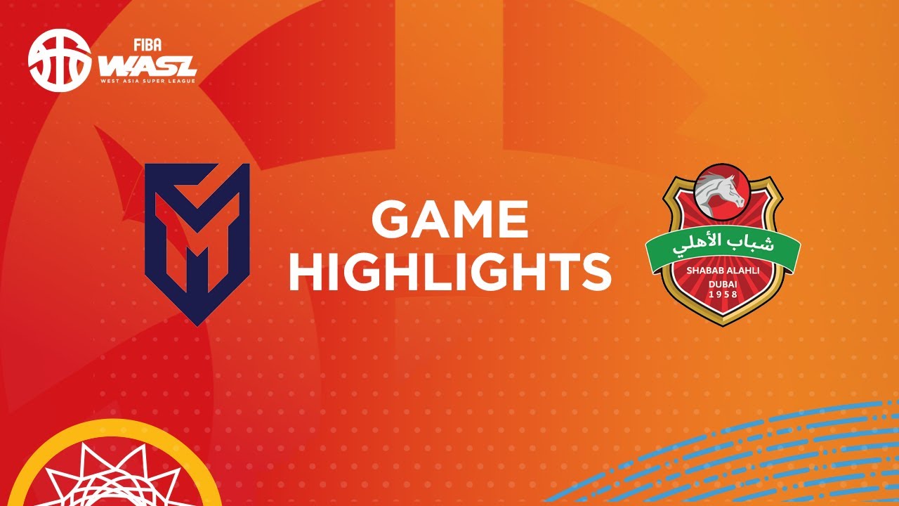 FIBA WASL 24/25 West Asia League Final Phase | MANAMA CLUB VS SHABAB AL ...