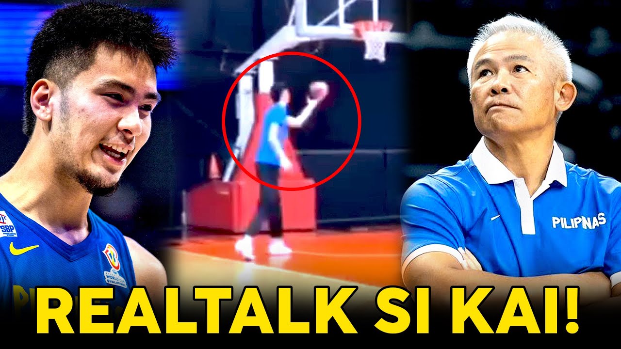 Chot Reyes na-realtalk si Kai Sotto, Walang Kai sa china kapag hindi pa ...