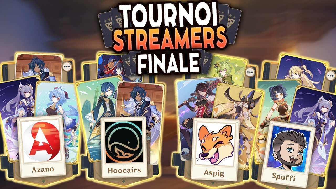 Demi finales & FINALE ! | Tournoi TCG Streamers Genshin Impact - YouTube