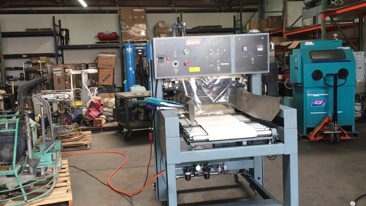 Shanklin B2BB Sleeve Wrapper Sealer Shrink Packaging Machine 115V AS IS ...