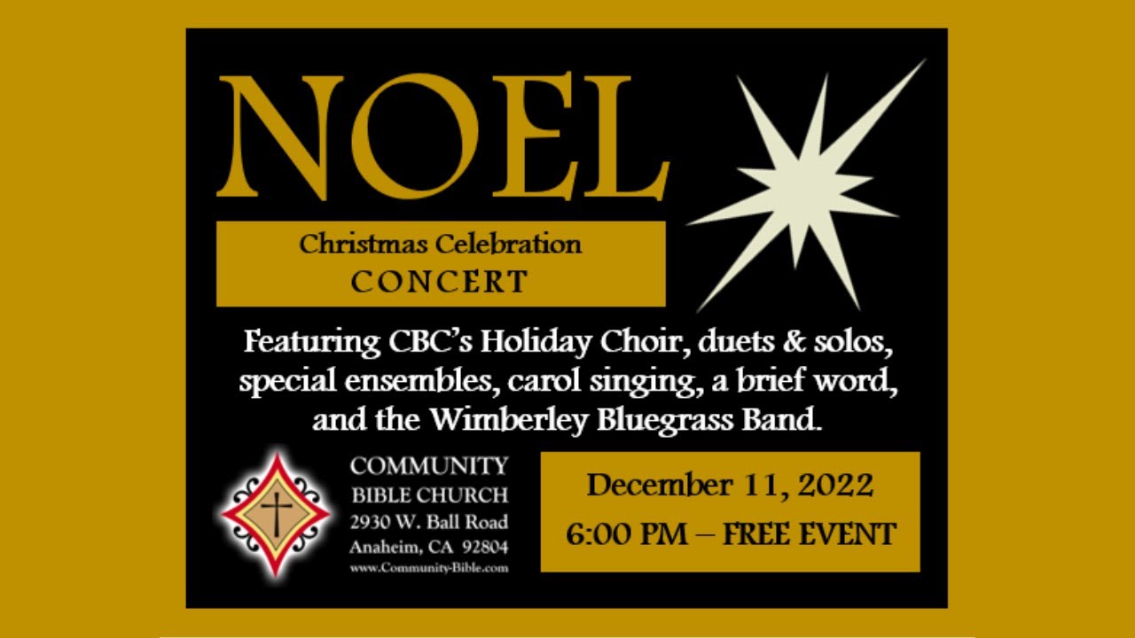 "Noel" Christmas Celebration Concert - CBC's Holiday Choir - YouTube
