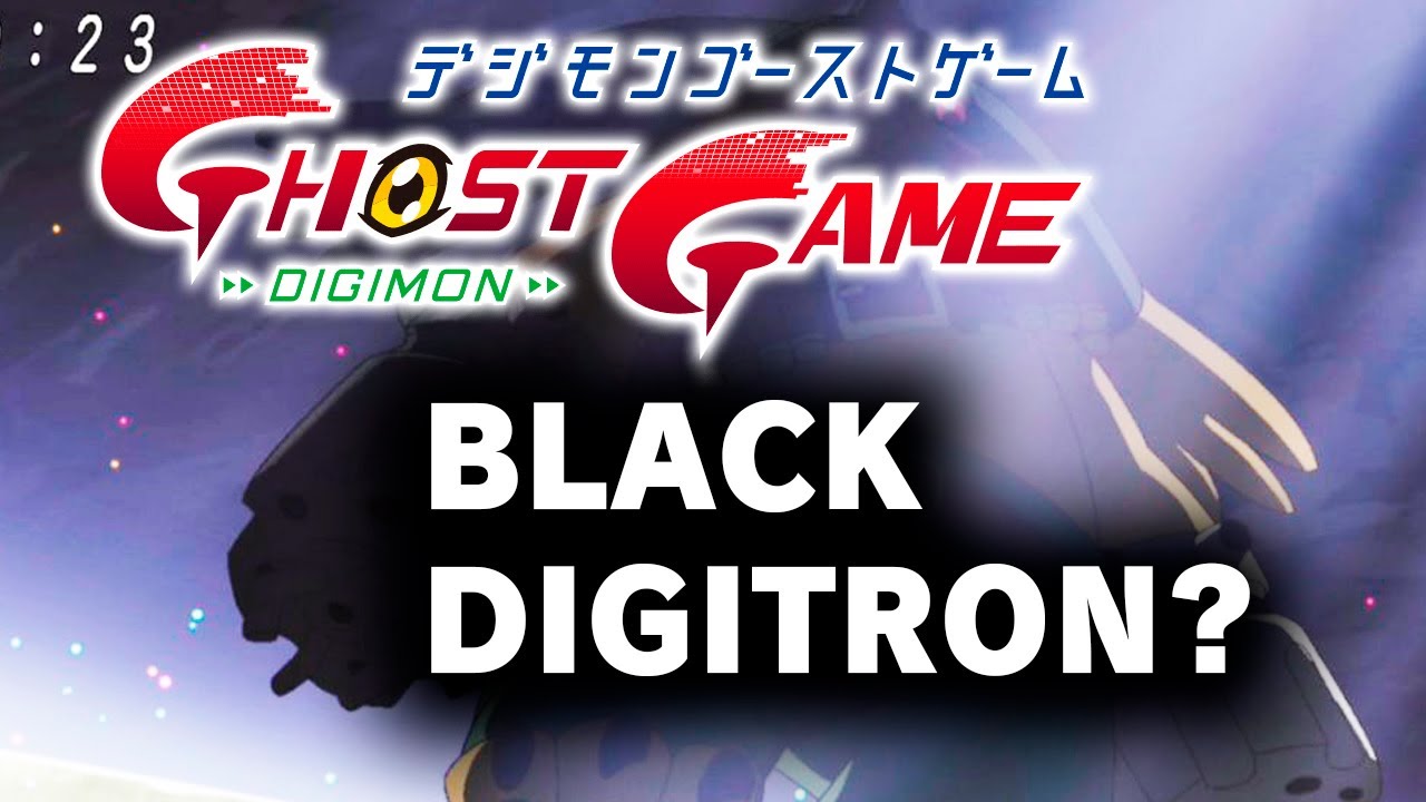 Black Digitron? - Digimon Ghost Game - YouTube
