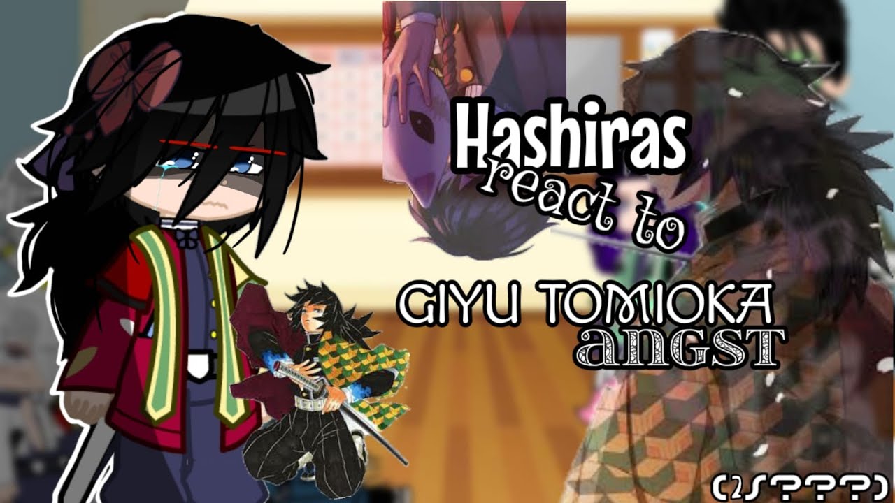 hashiras react to nothing's new ||02/??|| ft. giyu angst ||kny-demon ...