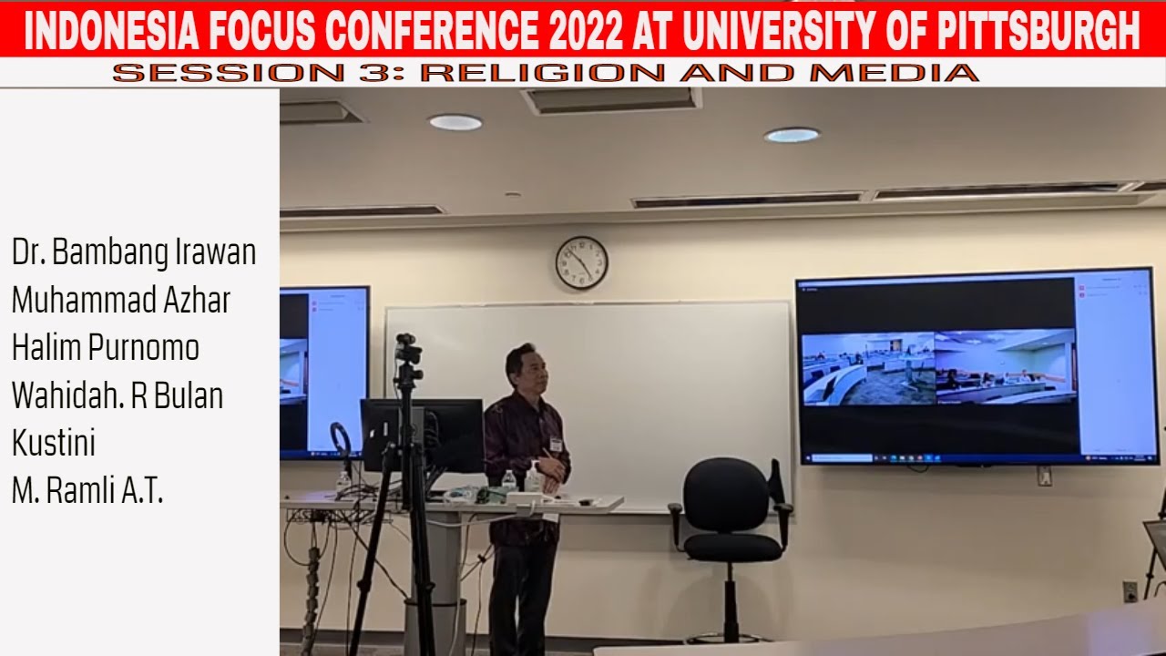 INDONESIA FOCUS CONFERENCE 2022 - SESSION 3: RELIGION AND MEDIA - YouTube