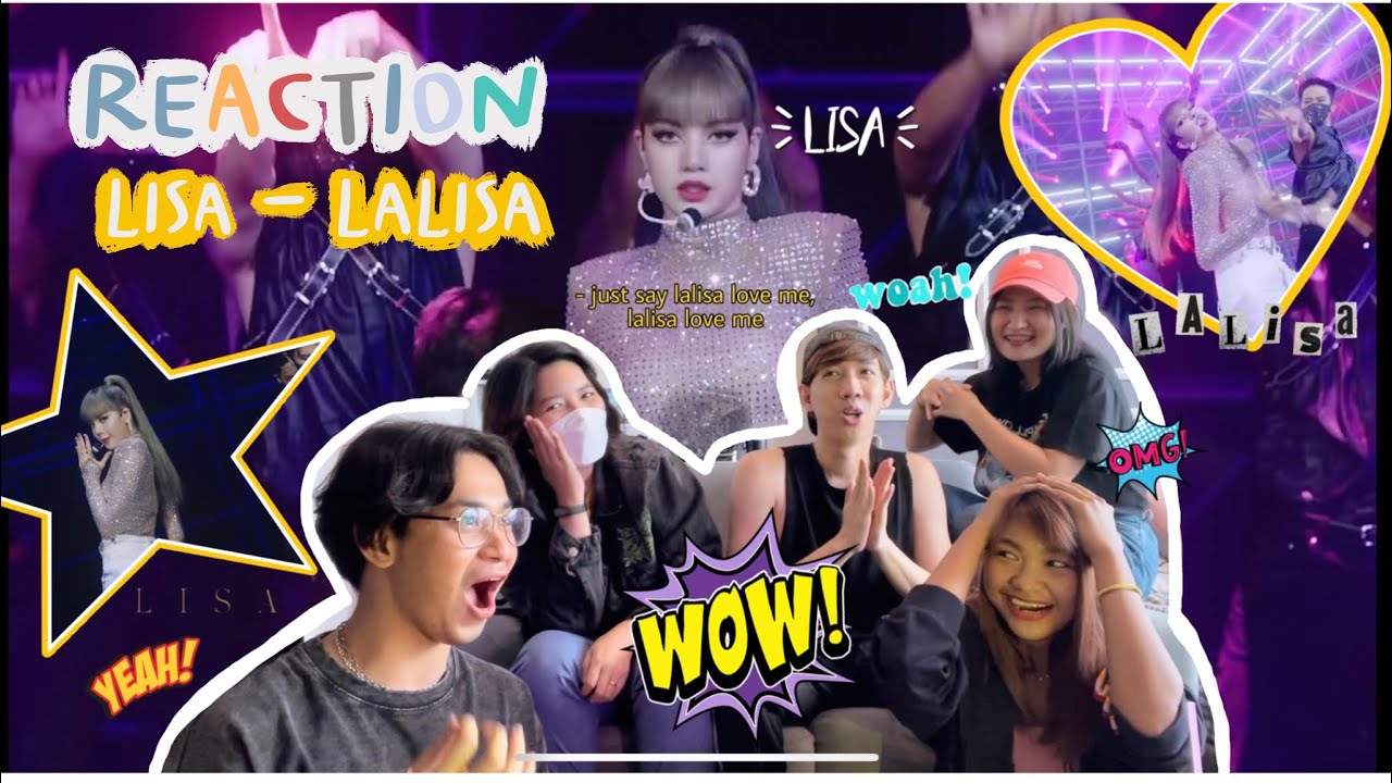 Reaction LISA: LALISA (TV Debut) | The Tonight Show Starring Jimmy ...