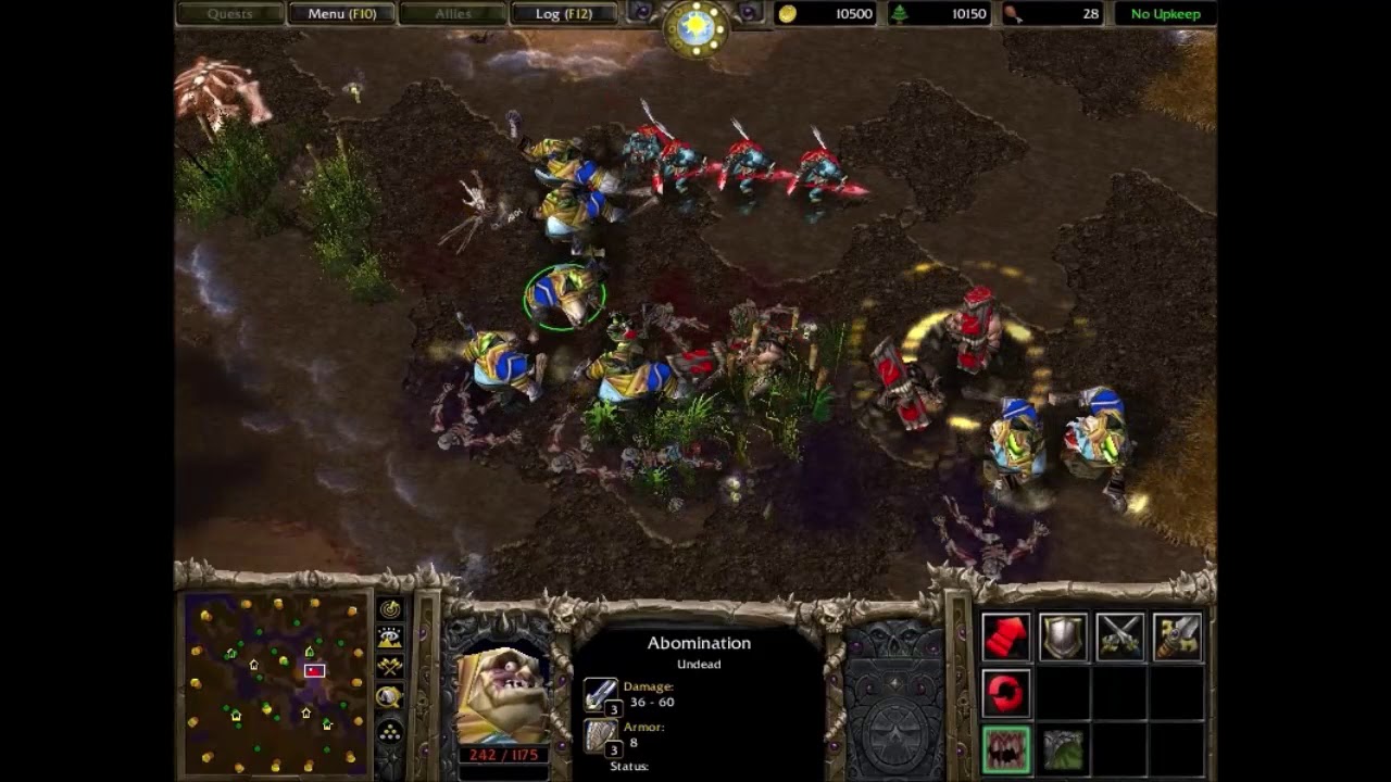 Warcraft 3 Classic: Forsaken Abomination - YouTube