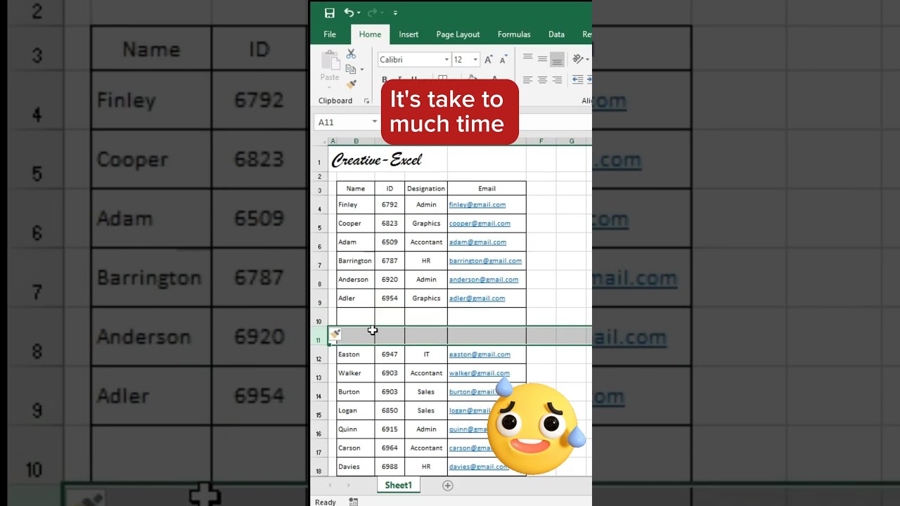 How To Insert Multiples Rows In Excel Insert Row Shortcut YouTube How To Insert Multiples Rows In Excel Insert Row Shortcut YouTube