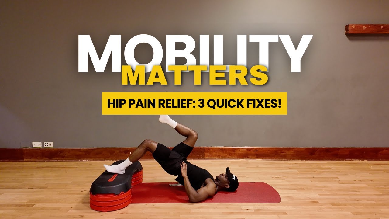UNLOCK YOUR HIPS - 3 MUST TRY MOBILITY EXERCISES || MOBILITY MATTERS ...