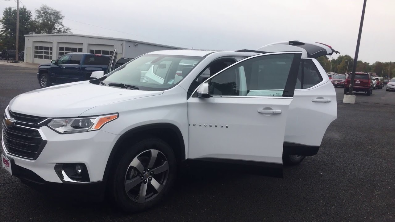 All new 2019 Chevrolet Traverse 3LT - YouTube