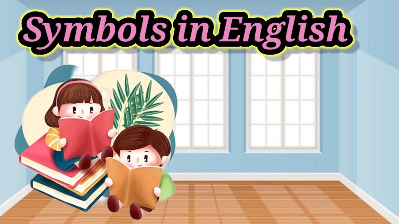 Can You Name These Common Symbols In English || Symbols & Sign In ...
