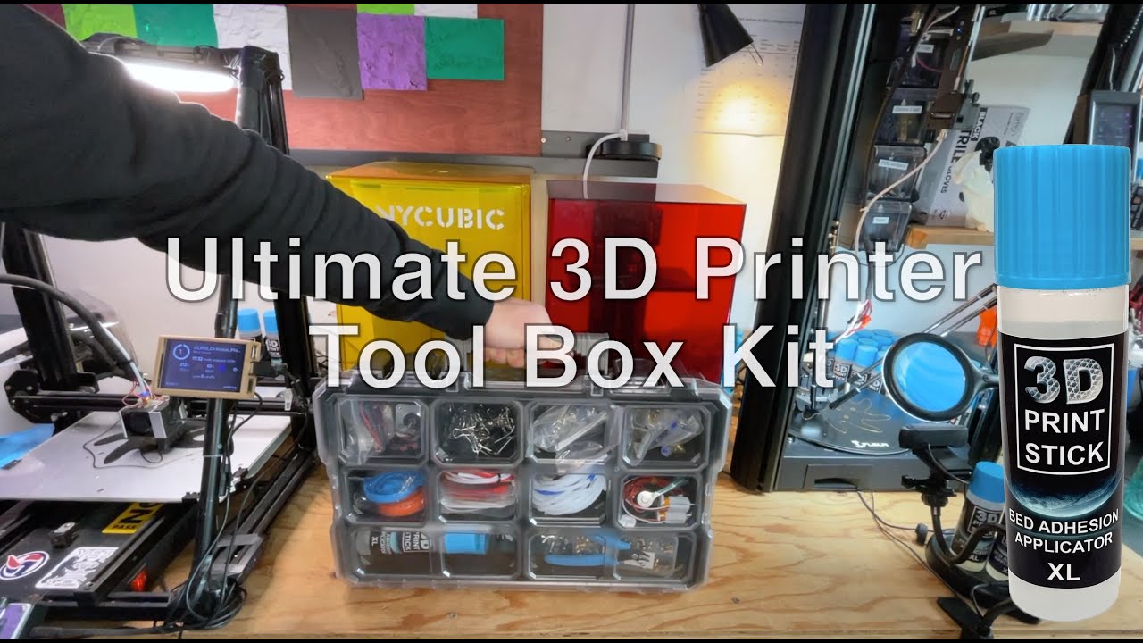 The Top 18 Must-Have 3D Printing Accessories Used by the 3D Print Stick ...