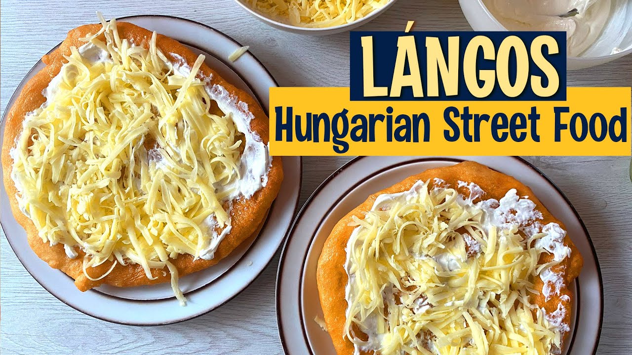 #LANGOŠ - Lángos - Langosh * Hungarian popular Street Food😘 jeftino a ...