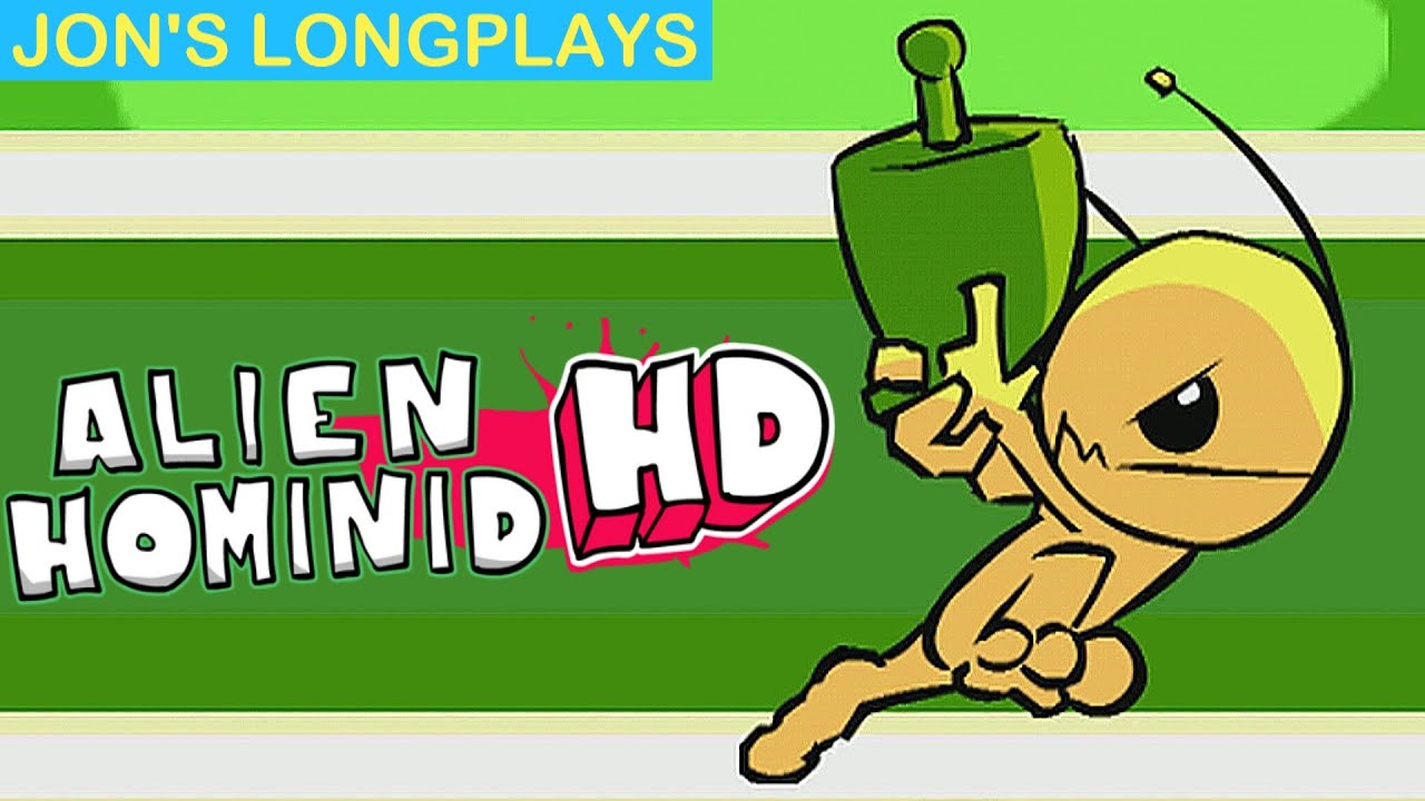 Alien Hominid HD | Full Game | Jon's Longplays | No Commentary - YouTube