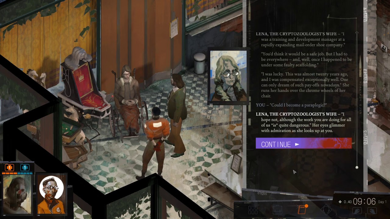 Hobocop Mario Plays "Disco Elysium" -- Day 1 Part 2 - YouTube