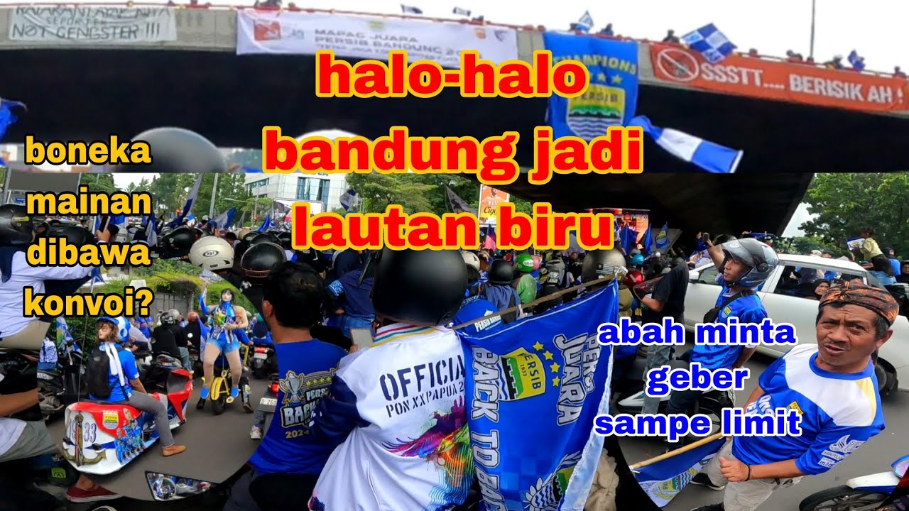ZX25R KONVOI PERSIB JUARA ‼️BAWAH FLYOVER PASOPATI BERGEMA ‼️ PAKE ...