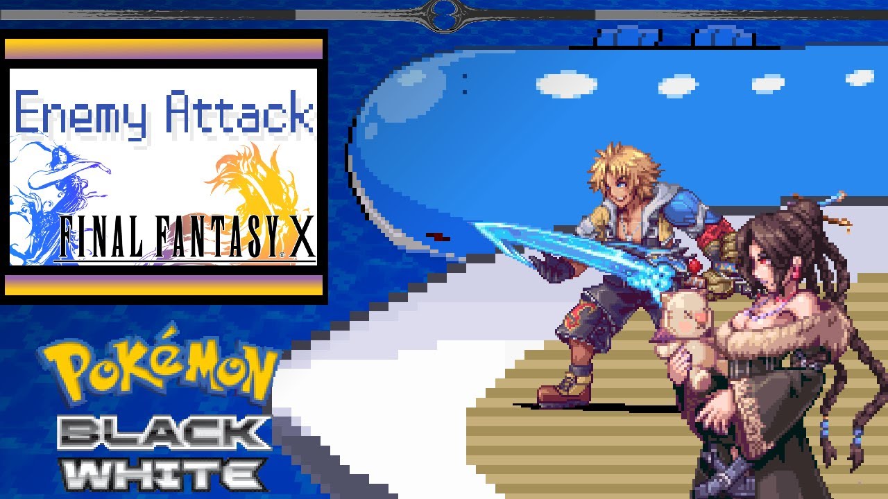 『Enemy Attack』- Final Fantasy X【Pokemon Black/White #71】 - YouTube