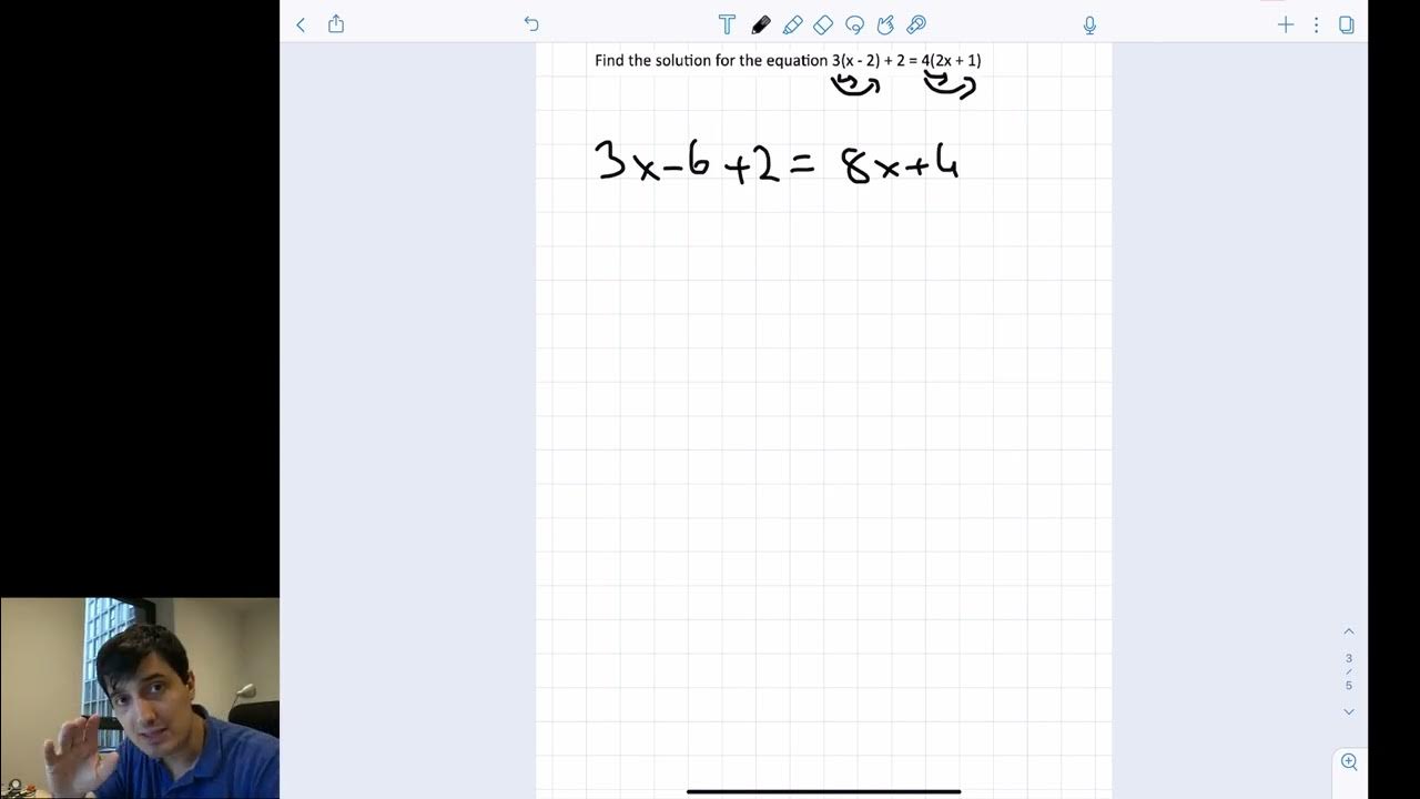 Chapter 4 - Lesson 2 Solving Advanced Linear Equations | GCSE Maths ...
