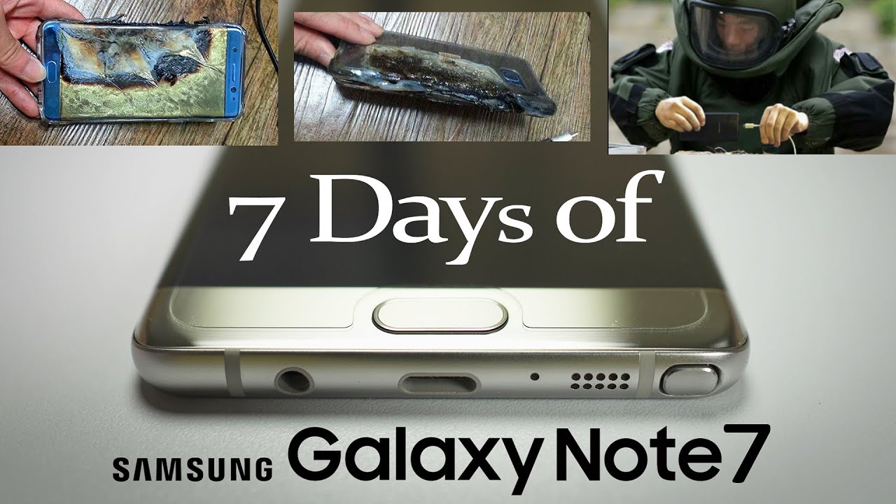 Galaxy NOTE 7: Battery exploding |Samsung recalling 2.5M Note7s ...