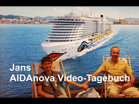AIDAnova Kreuzfahrt - 16  Frühstück auf Suitenterasse – Sportdeck – Eisbar – vip Shopping – Rundgang