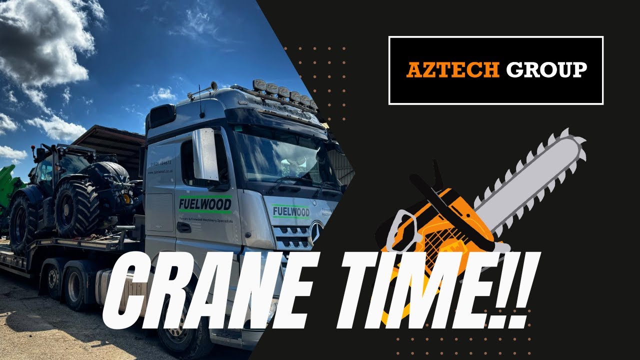Aztech Group - Ep26: Valtra T235 sent off for a crane fitting!! - YouTube