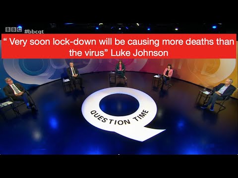 BBC Question Time 14 May 2020 - Luke Johnson - YouTube