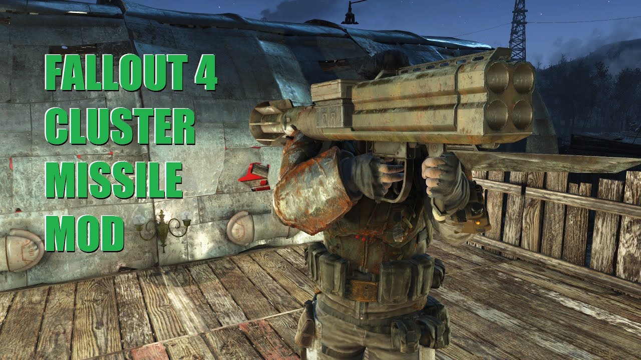 Fallout 4: Cluster Missile Mod - YouTube