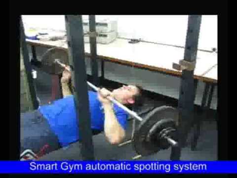 Smart Gym: Weight training spotting system - YouTube