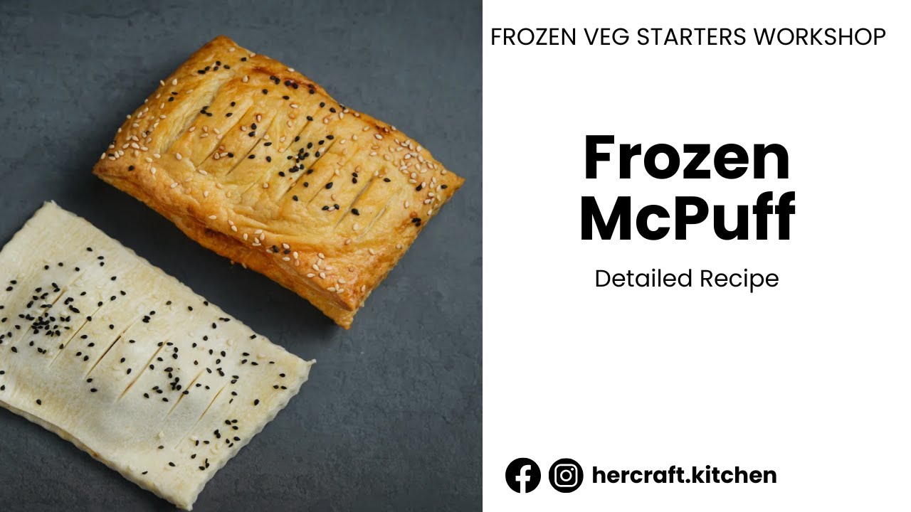 Frozen McPuff Recipe | Free Frozen Workshop | Full Recipe in Hindi ...