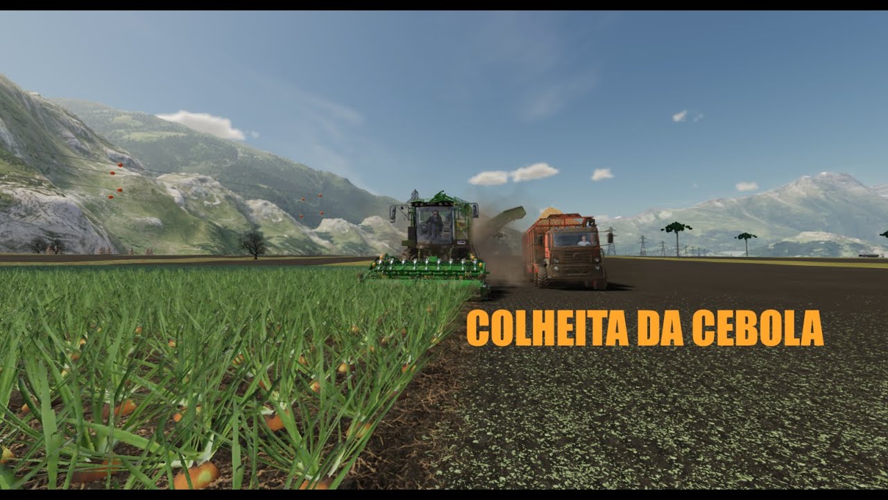 Mapa BRASIL RURAL COLHEITA DA CEBOLA #24 - YouTube