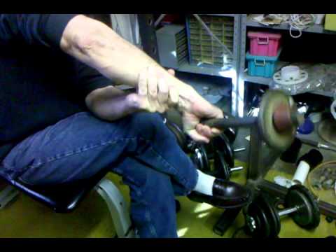 Wrist Exercises - Lever Bar Ulnar Deviations - YouTube