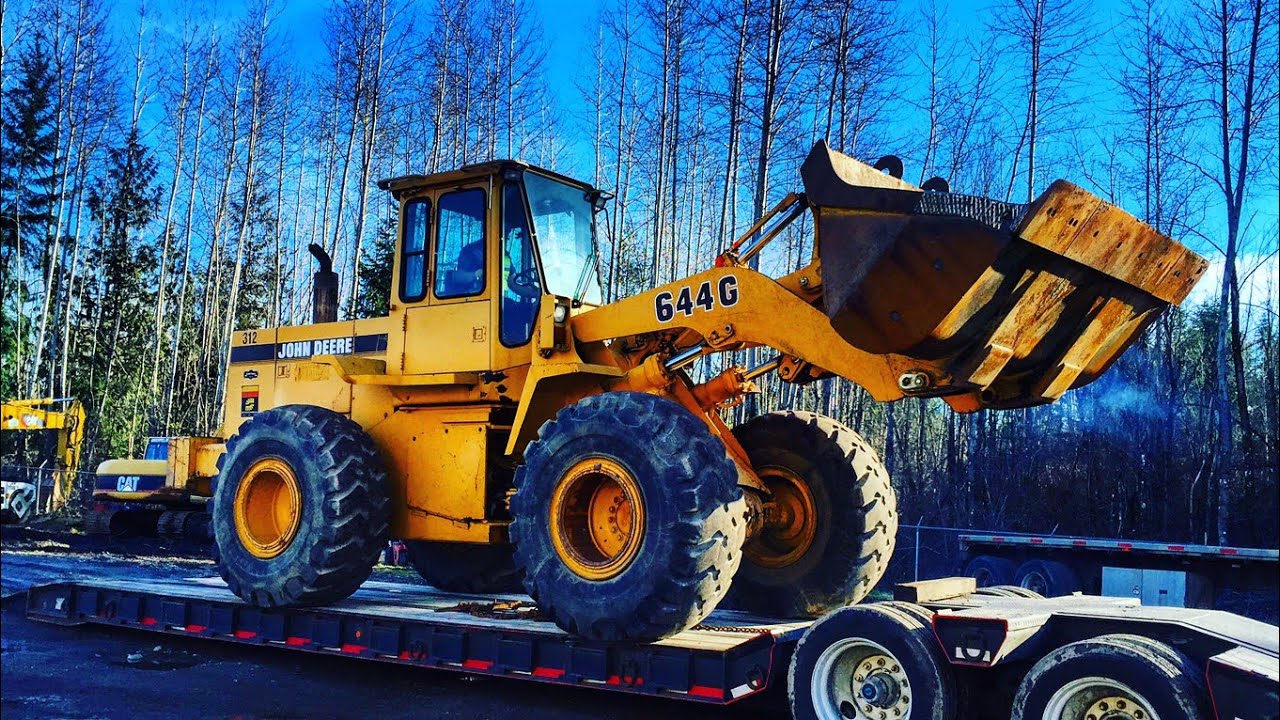JOHN DEERE 644G WHEEL LOADER - YouTube